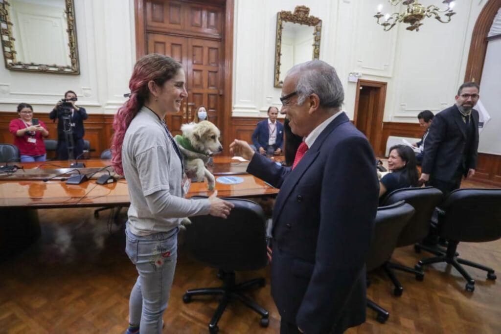 Jefe Del Gabinete Ofrece Priorizar Reglamentación De La «ley 4 Patas